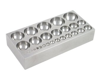 Large Flat Dapping Block With 27 Depressions SALE - Etsy