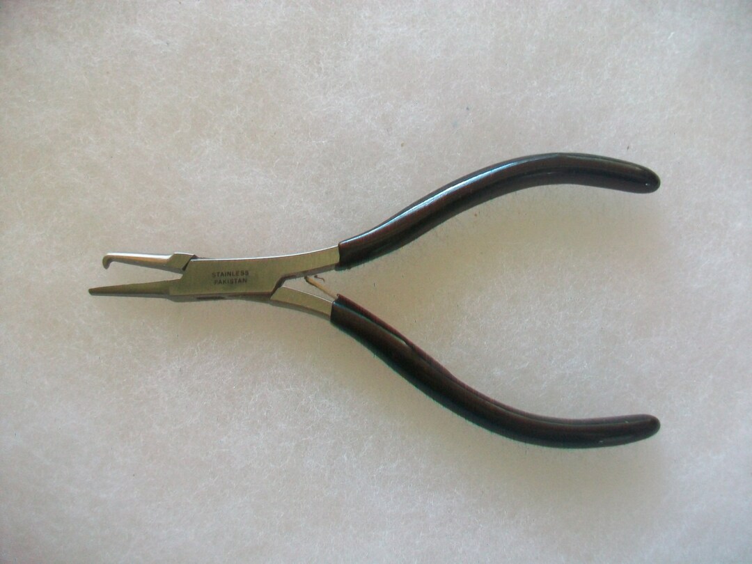 Split Ring Plier 5 1/2" Mini Pliers PVC Dipped Handles Stainless Steel ...