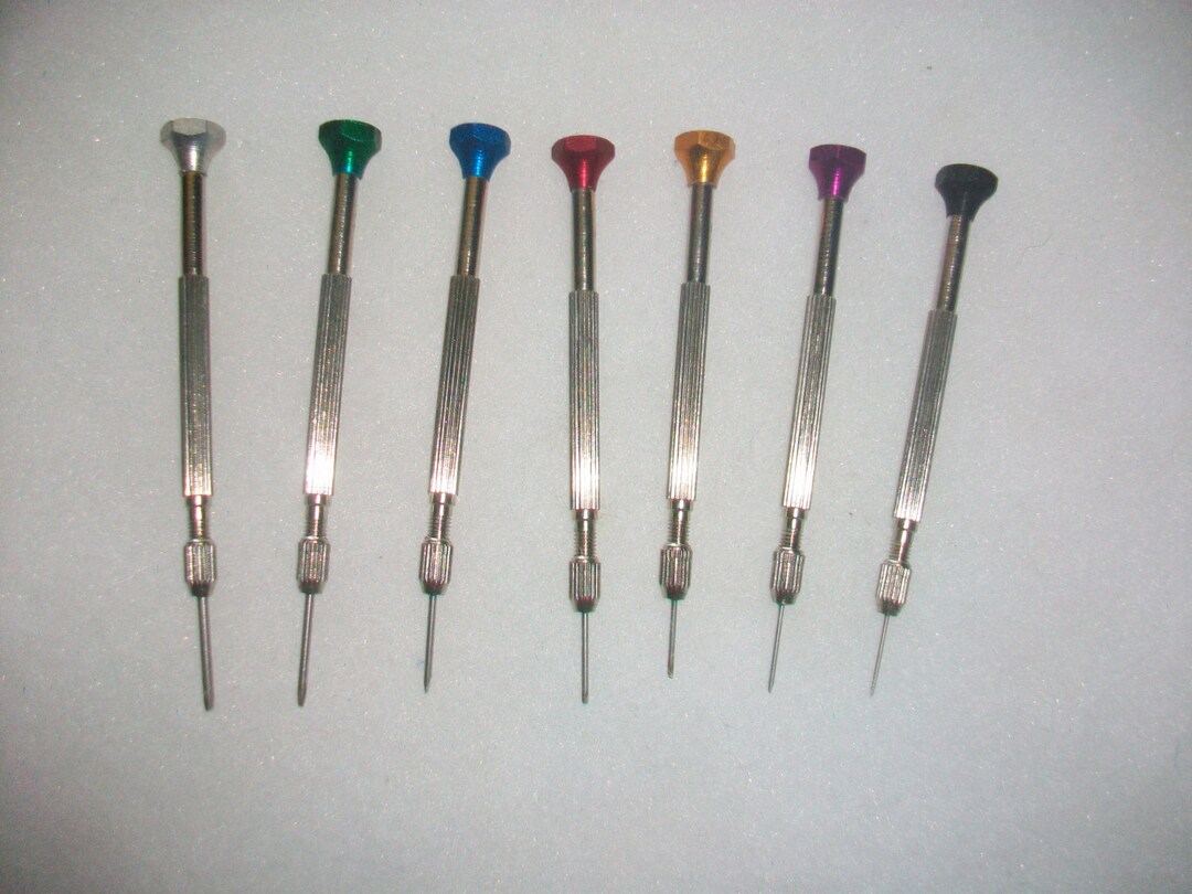 7pc Mini Precision Reversible Jewelers Screwdriver Set - Etsy