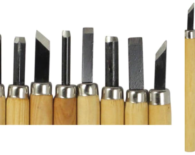 8pc Wood Carving Chisel Set - Etsy