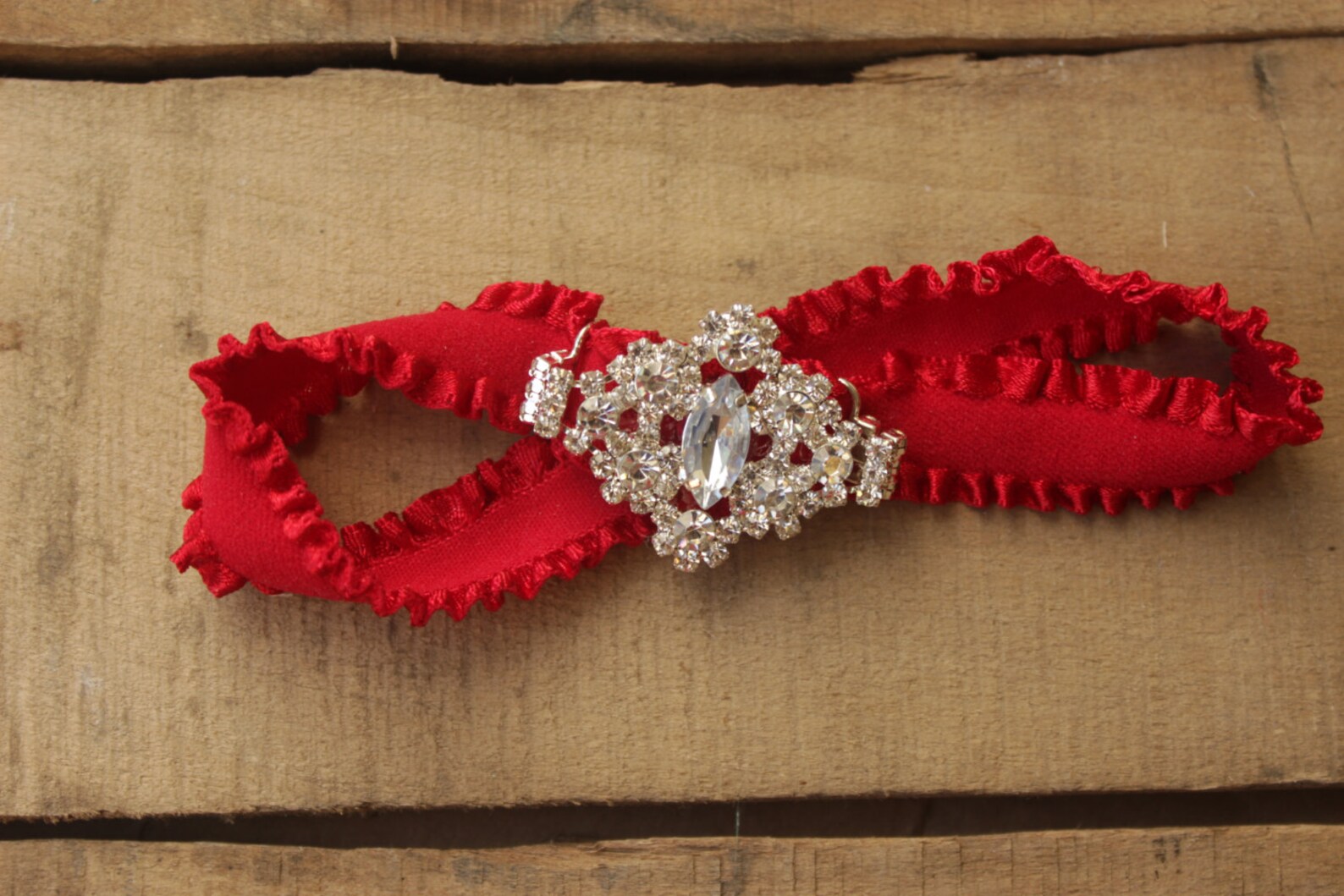 Red Garter - Wedding Garder, Winter Wedding Christmas Wedding, Red and ...