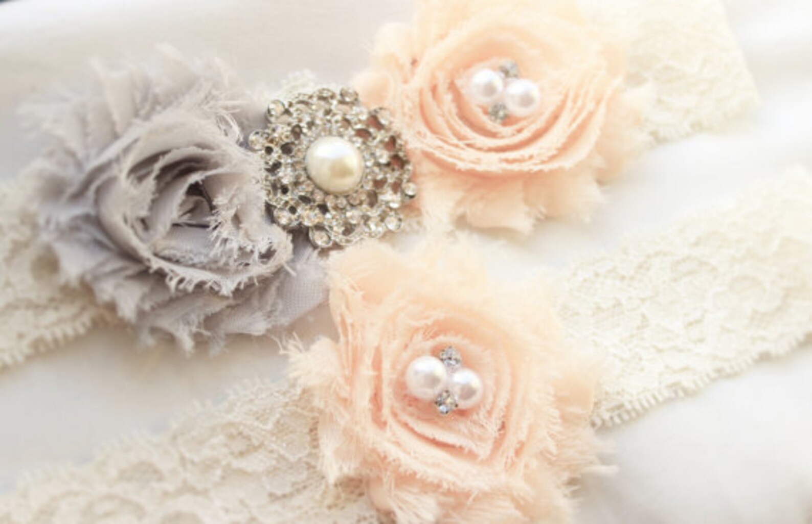 Something Blue Garter Set 35+ COLORS AVAILABLE Grey & Aqua Blue Wedding ...
