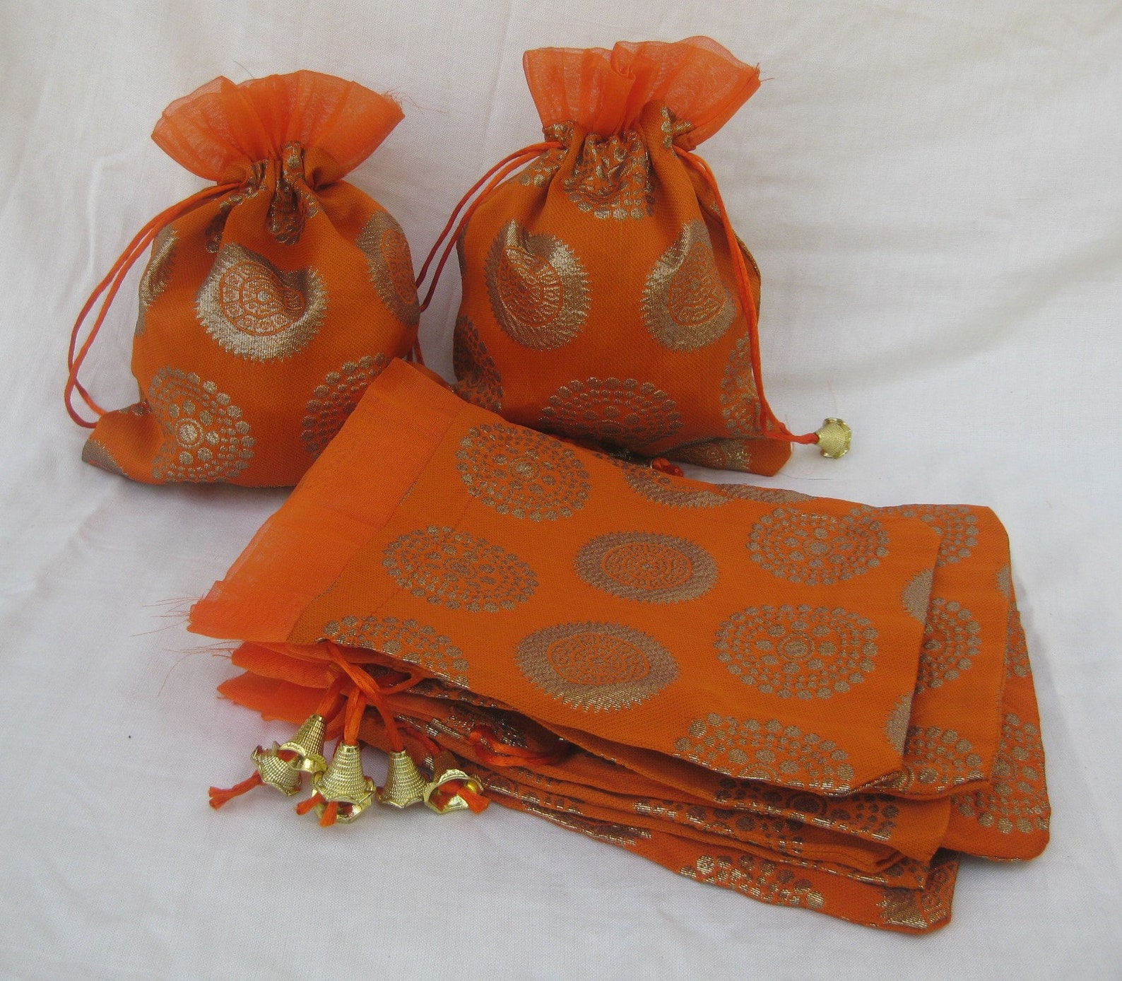 10 Pcs.draw String Bags/ Return Gift Bags/gift Bags/ Fabric - Etsy UK