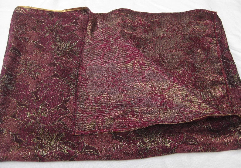 Maroon and Golden Scarf/ Stole/shimmer Stole/ Fashion Scarf/ - Etsy