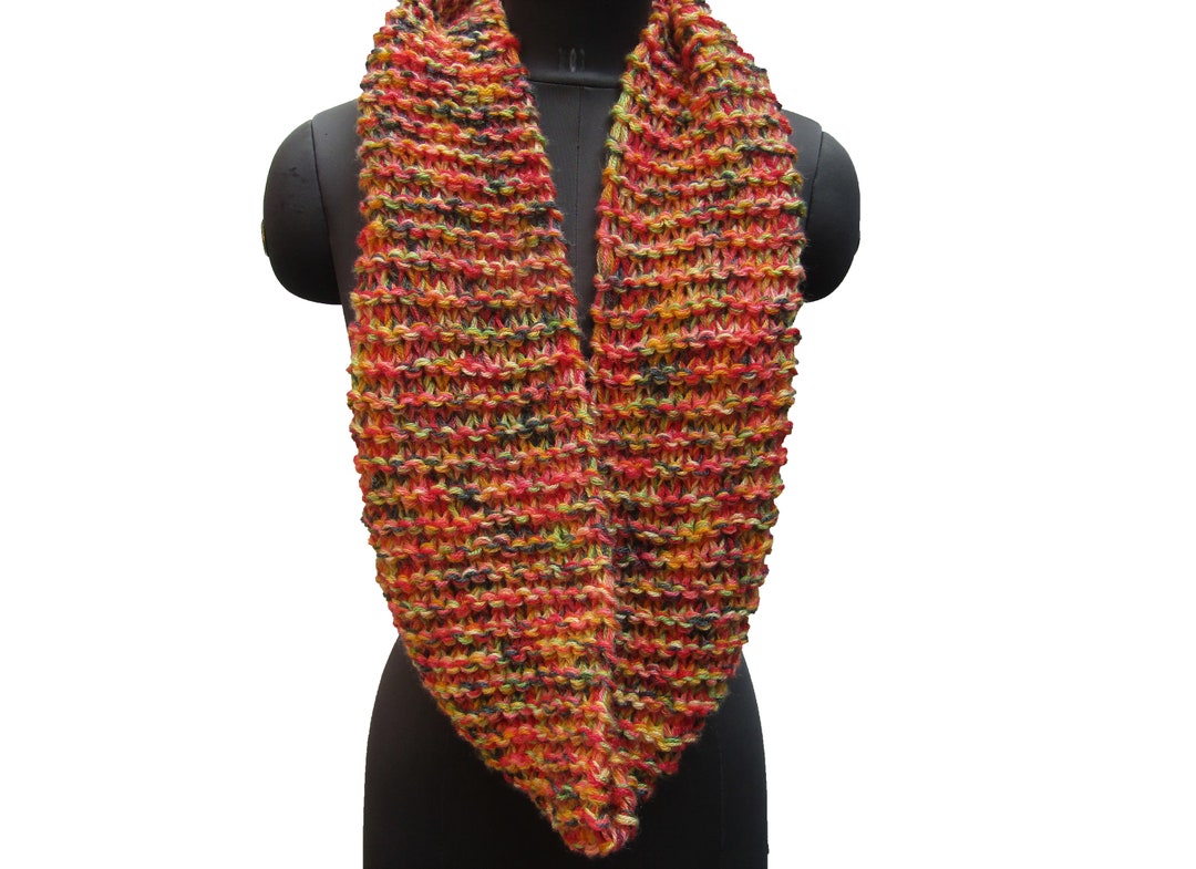 Infinity Scarf/ Loop Scarf/ Neck Warmer/circle Scarf/ Tube Scarf / Hand ...