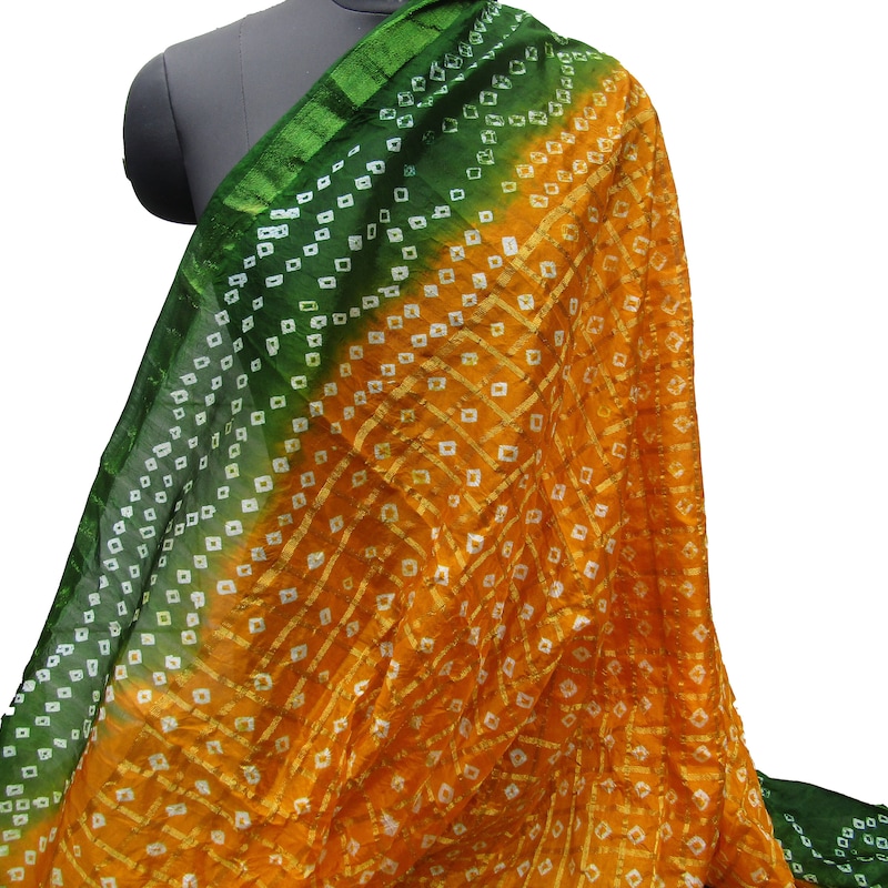 Yellow Dupatta - Etsy