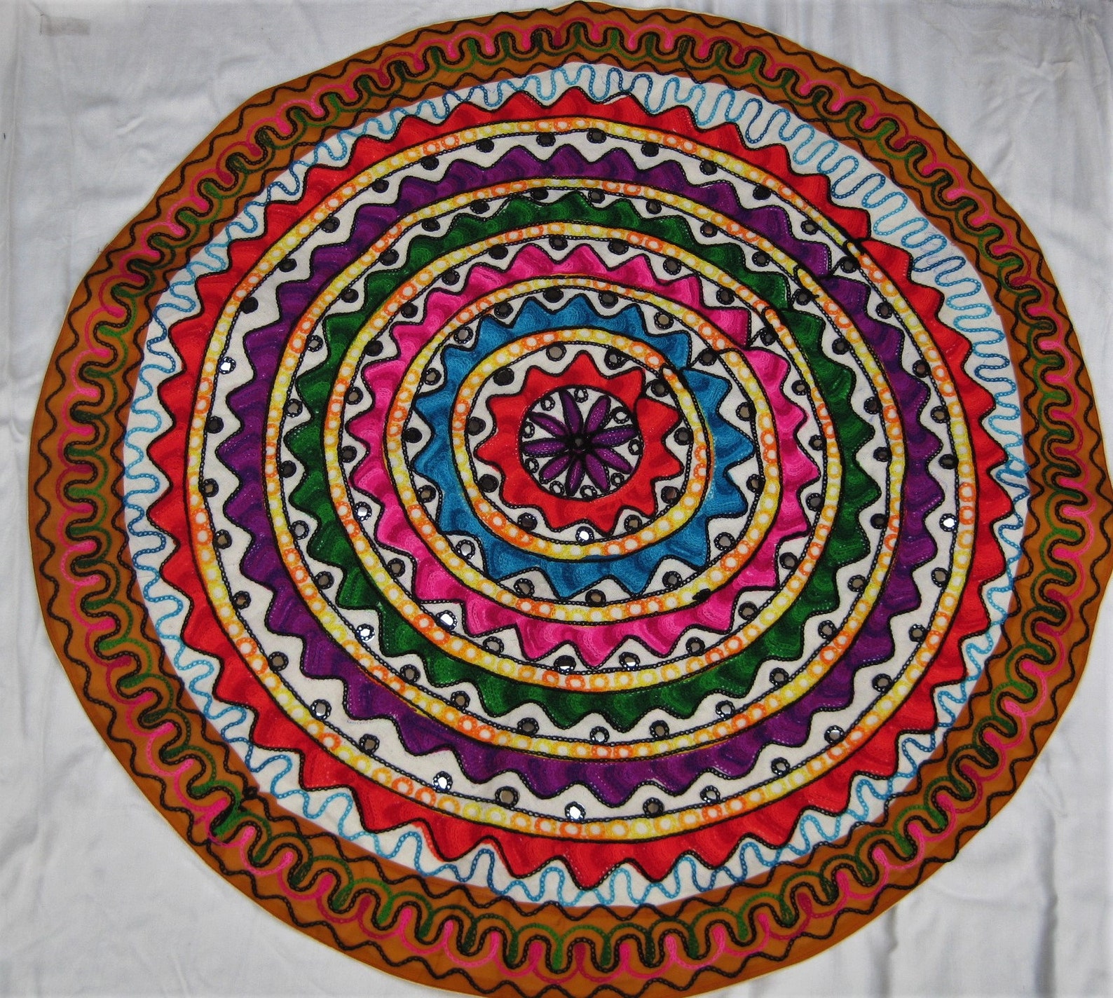 Wall Decor/ Table Cloth/ Table Mat/ Multicolred Wall Decor/ Gift Item ...