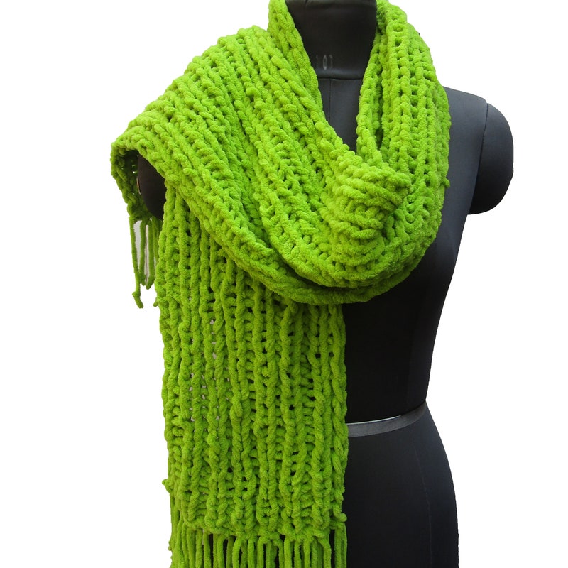 Knitted Muffler - Etsy