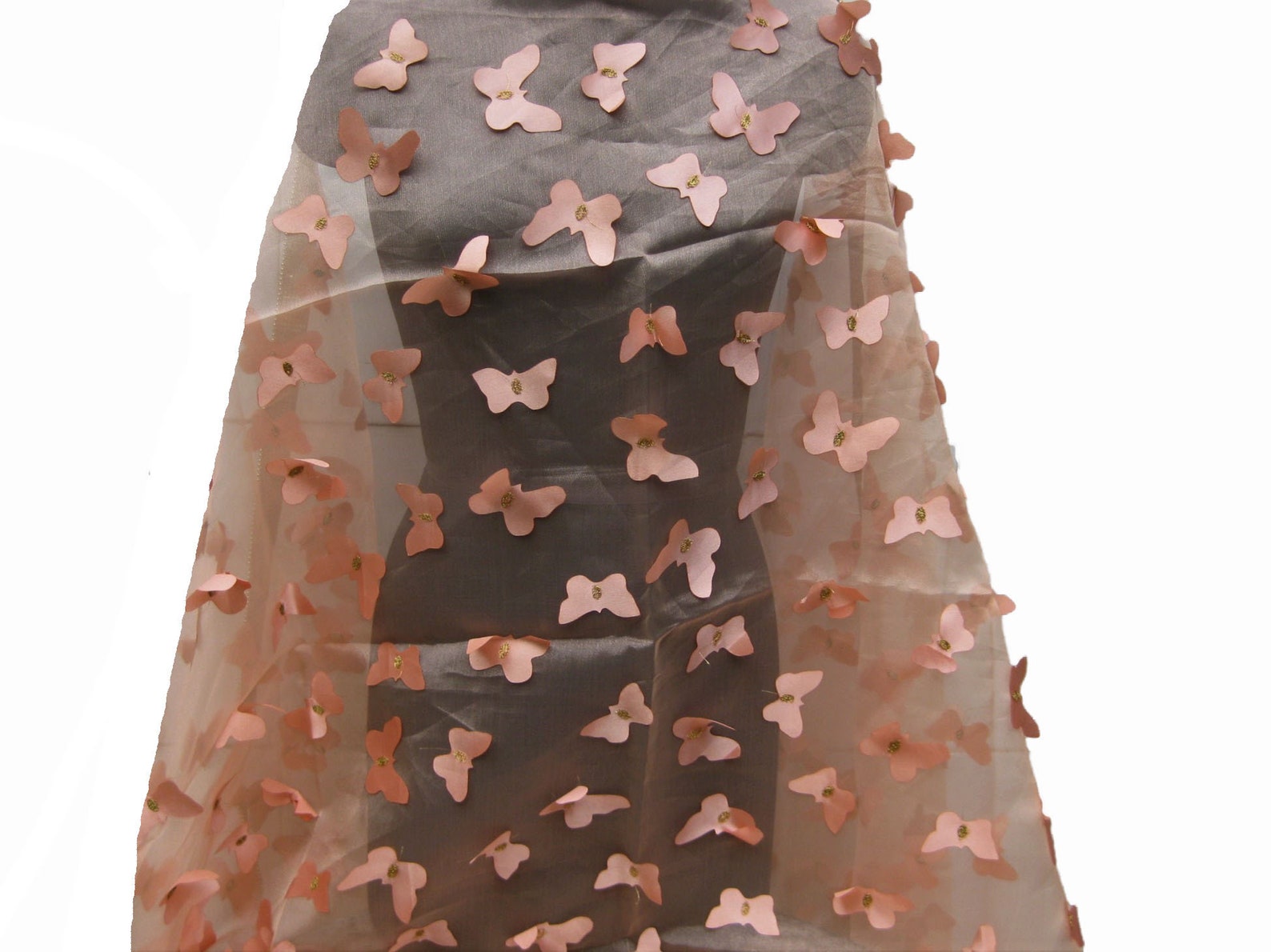 Peach Colored Scarf/ Pareo/ Butterfly Scarf/ Lace Scarf/ Large - Etsy