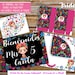 Printable Kit Little Frida. Editable Text. Birtdhay Party - Etsy