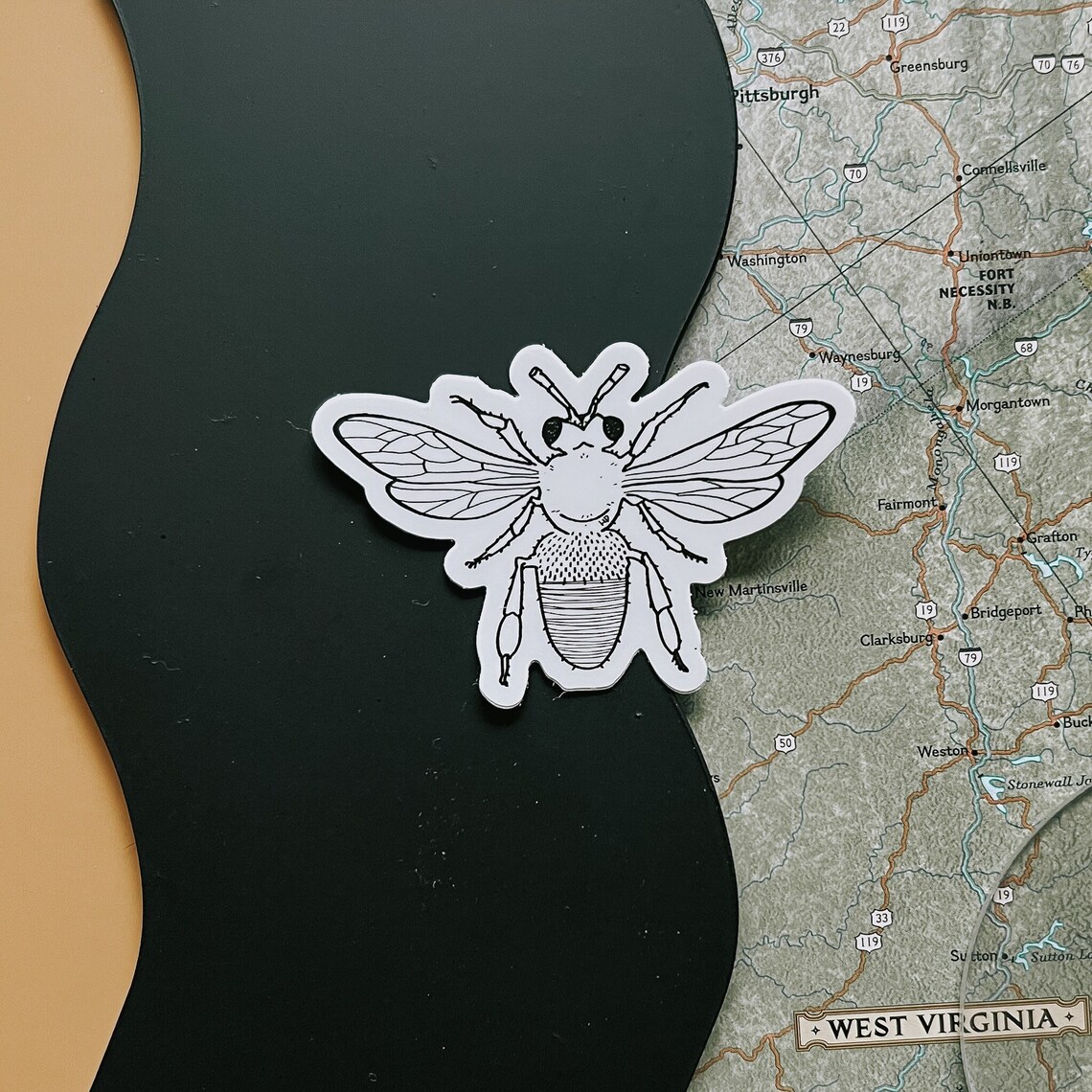 Bee Sticker. Honey Bee Sticker. Busy Bee Sticker. Be You - Etsy