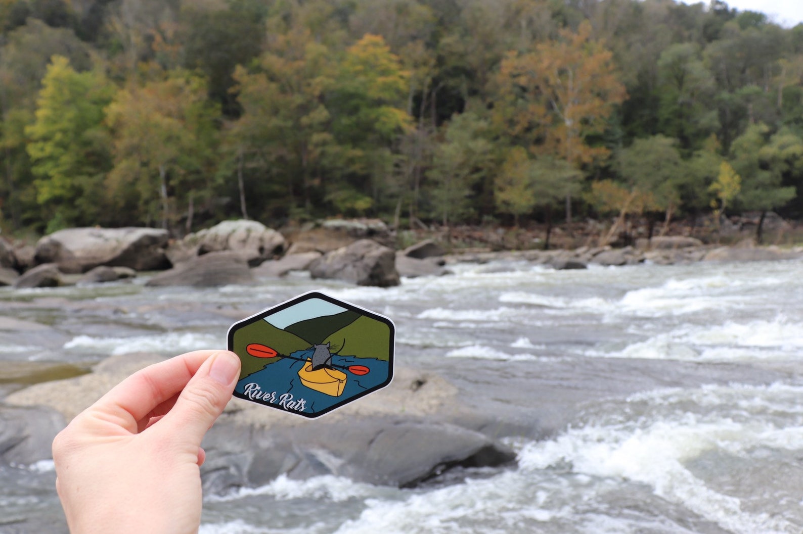 River Rats Sticker. Kayak Sticker. Adventure Sticker. | Etsy