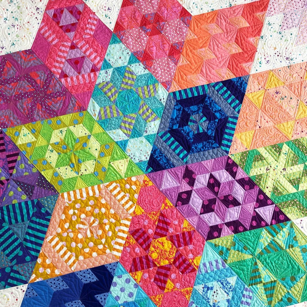Nebula 10 Month block of the Month - Etsy