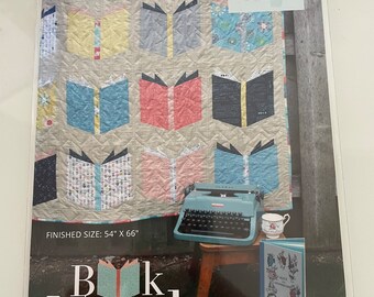 Book Nerd Quilt Pattern - Etsy