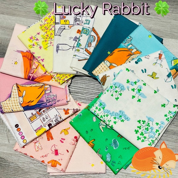 Lucky Rabbit Heather Ross Bundle - Etsy