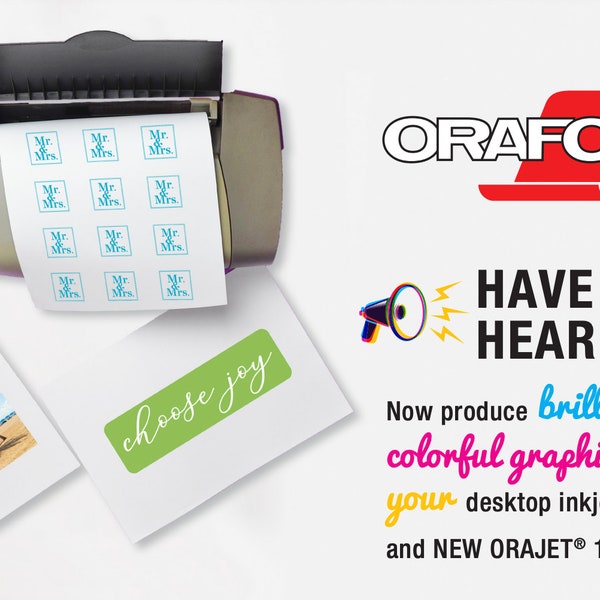 Orajet Stickers - Etsy