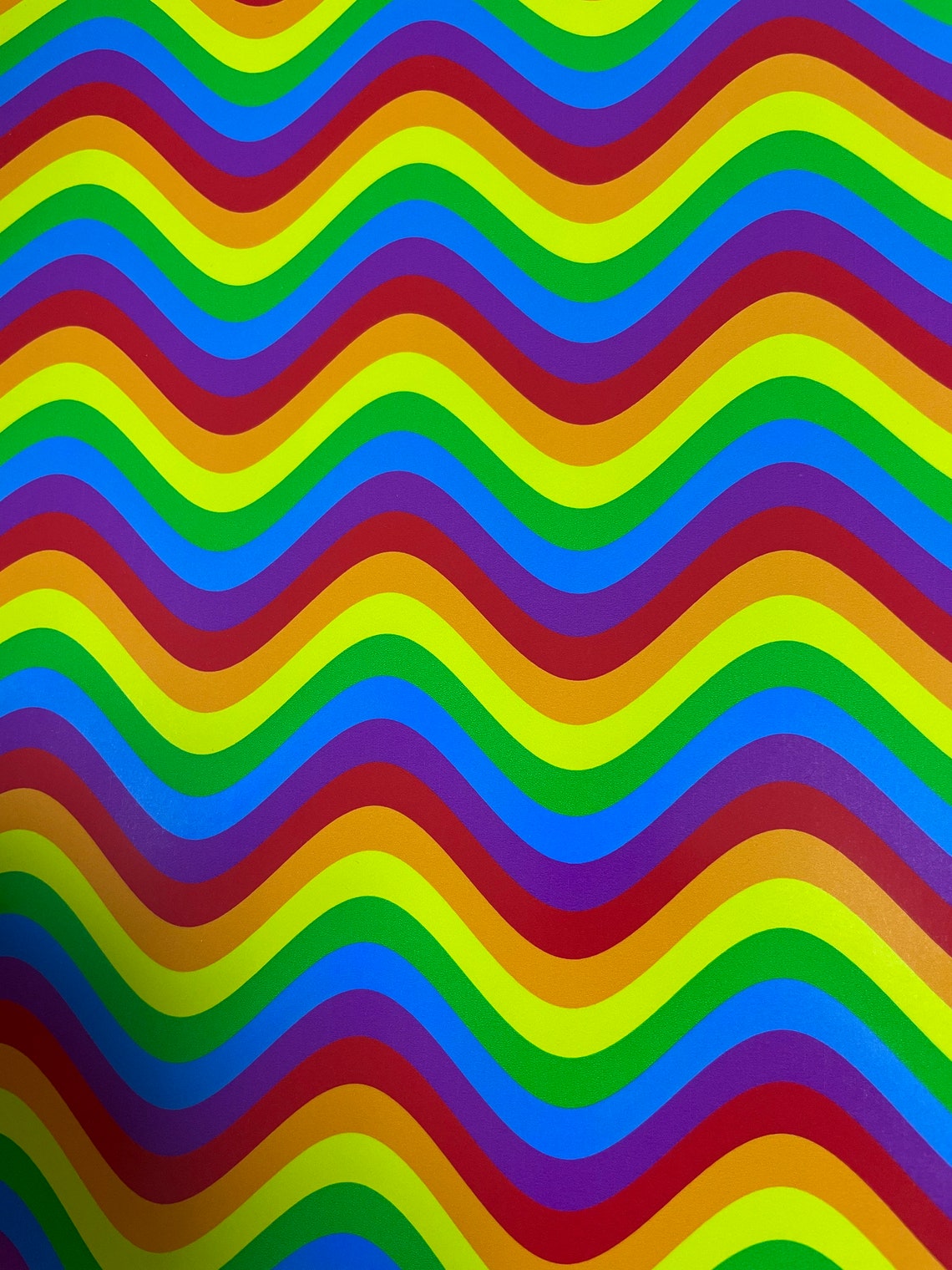 Rainbow Pattern HTV Heat Transfer Vinyl 12x12 | Etsy