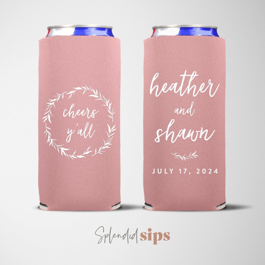 Cheers Y'all - Slim Can, Slim Can Cooler, Custom Slim Can Cooler ...