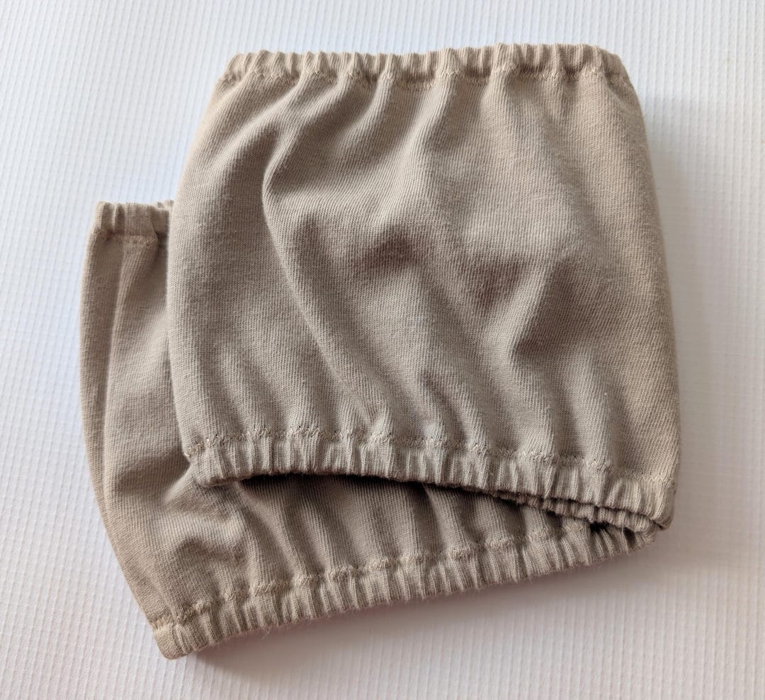 Organic Cotton Tube Bandeau Bra – Custom Fit, Soft Jersey Knit, No ...