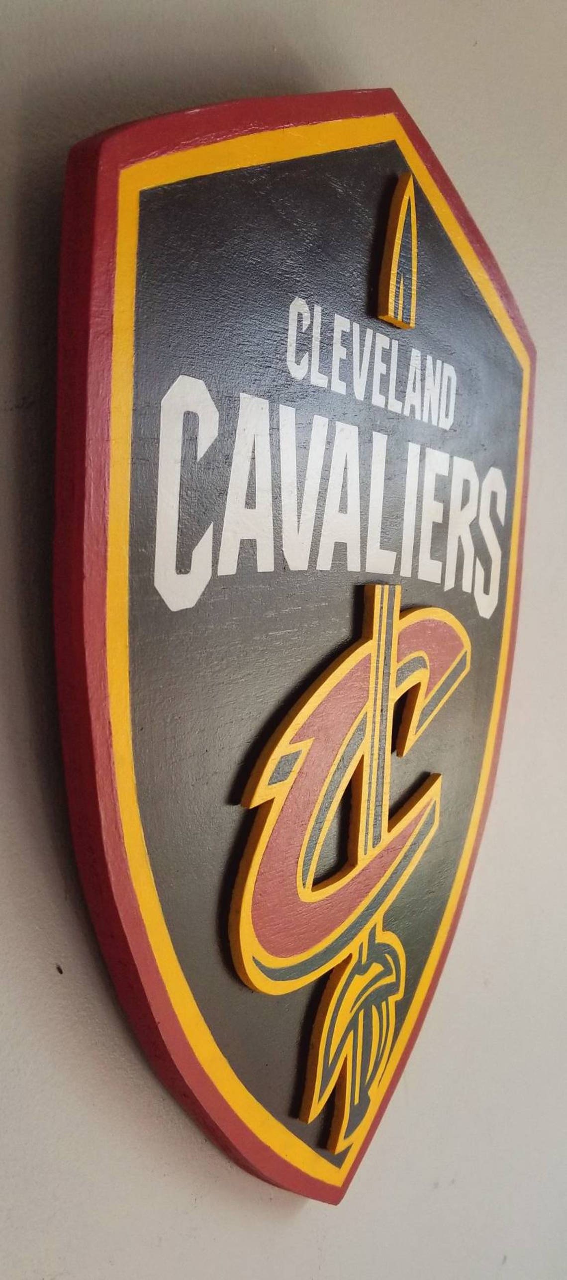 Cleveland Cavaliers Handmade Wood Sign | Etsy