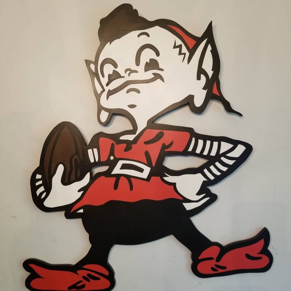 Cleveland Browns Elf Svg - Etsy