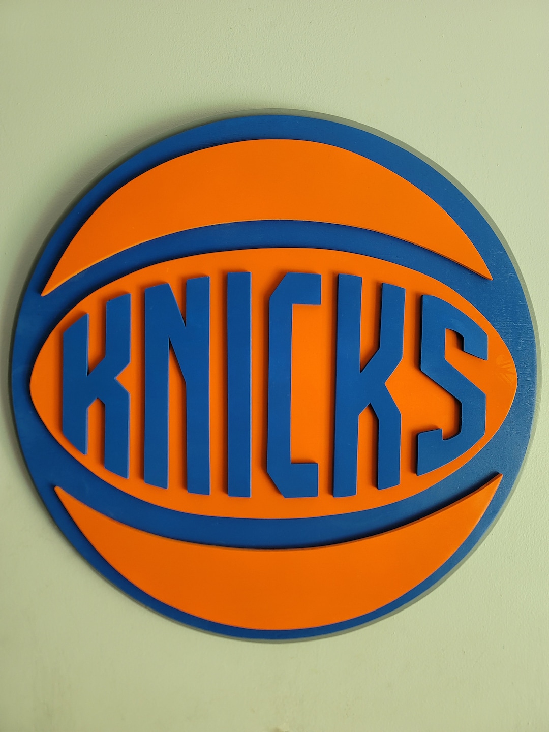 New York Knicks Alternate Logo Sign - Etsy