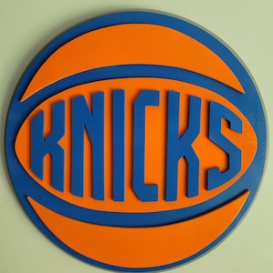 New York Knicks Alternate Logo Sign - Etsy