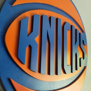New York Knicks Alternate Logo Sign - Etsy