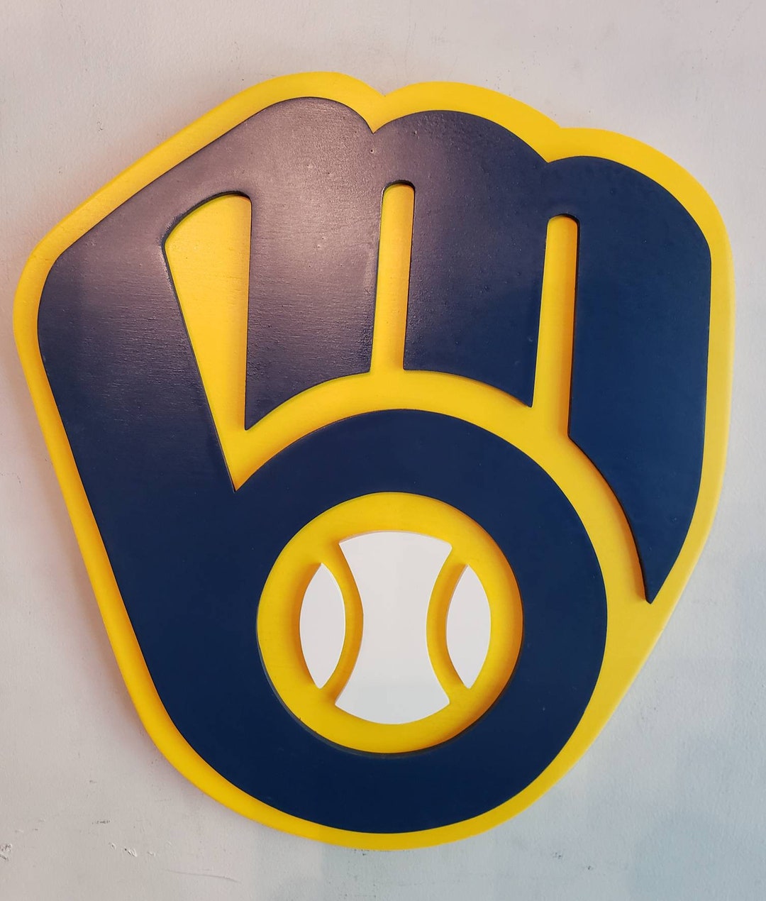 Milwaukee Brewers Wood Sign - Etsy