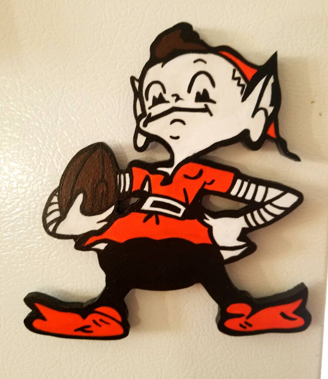 Cleveland Browns Elf Magnet - Etsy