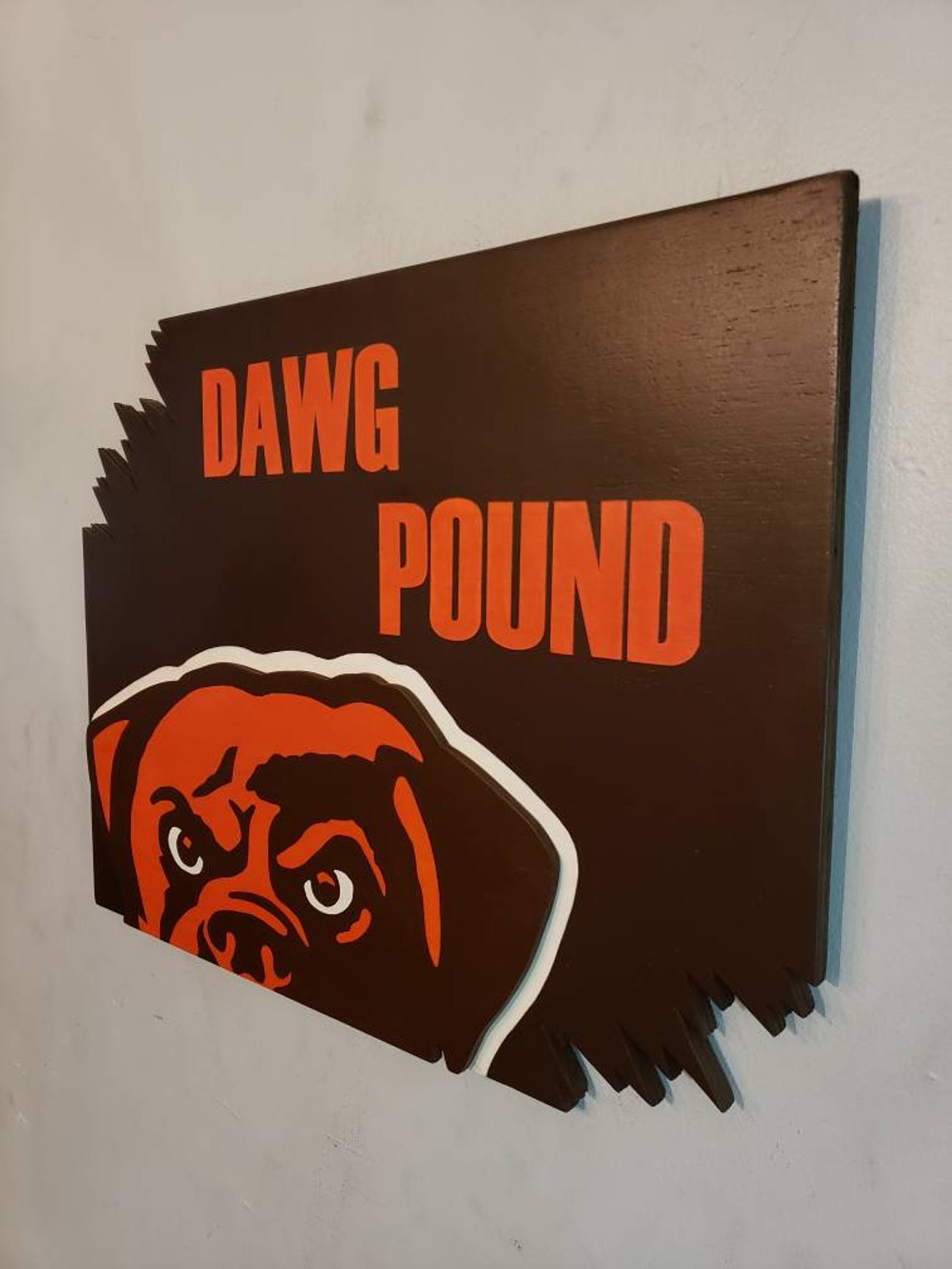 Cleveland Browns Dawg Pound sign | Etsy