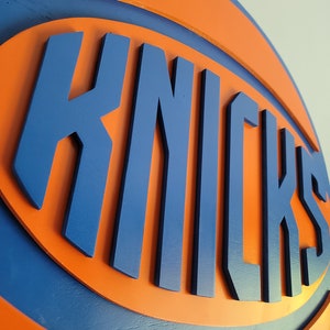New York Knicks Alternate Logo Sign - Etsy