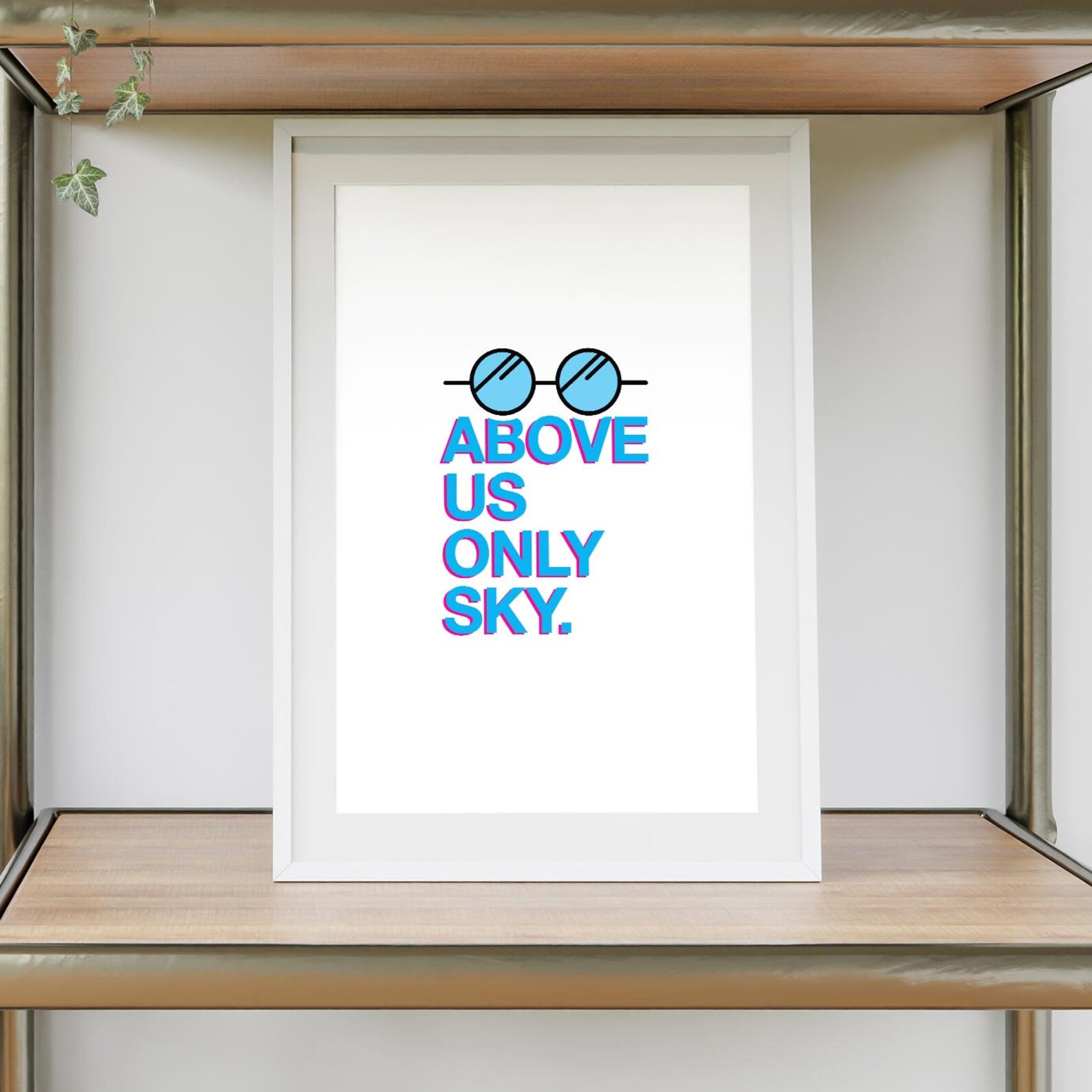 Above Us Only Sky John Lennon Print - Etsy