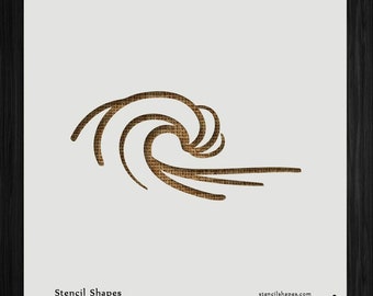 Ocean stencils | Etsy