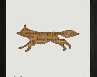 Fox stencil | Etsy