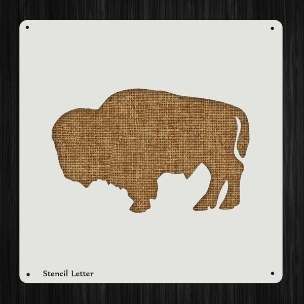 Buffalo Stencil - Etsy