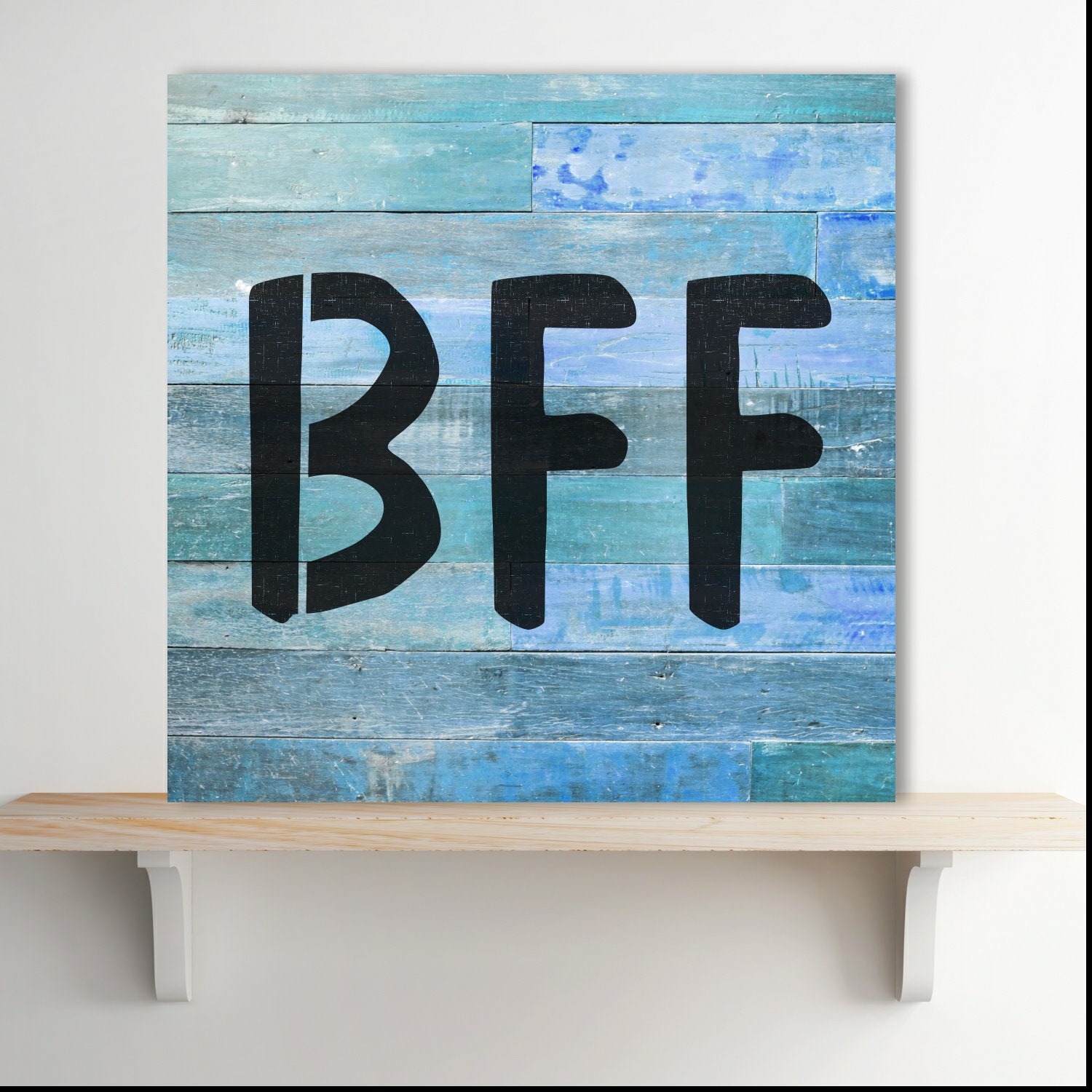 BFF Best Friends Forever Text DIY Plastic Stencil Acrylic - Etsy UK