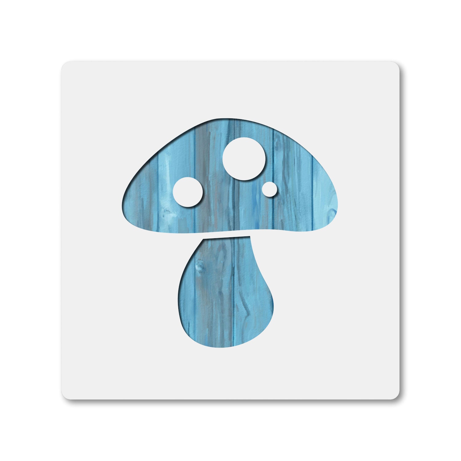 Fungus Food Mushroom Toadstool Stencil Plastic Mylar Stencil | Etsy