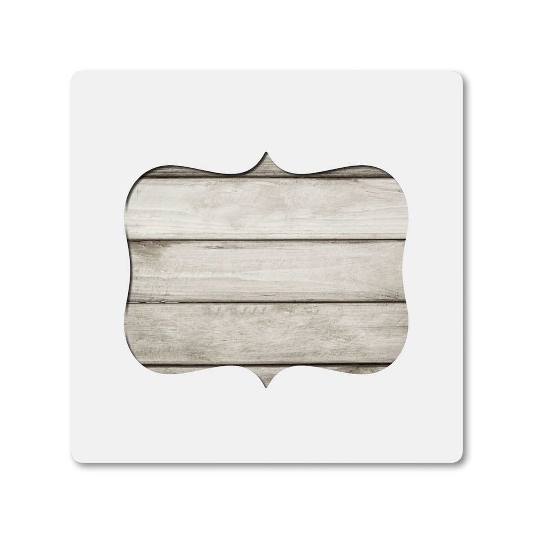 Frame Shape, Frame Images Mylar Stencil Reusable for Crafts and ...