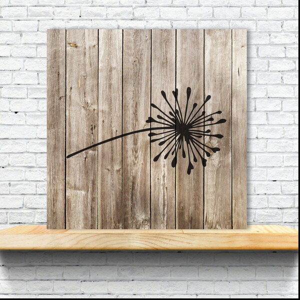 Large Flower Stencil - Etsy