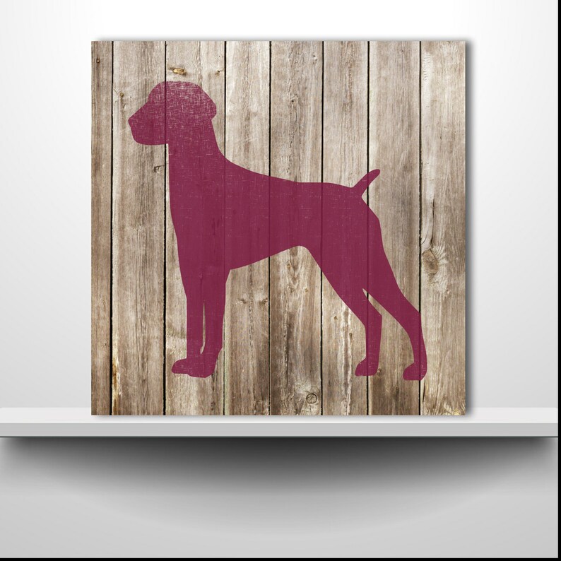 German Short Hair Pointer Stencil Plastic Mylar Stencil for - Etsy