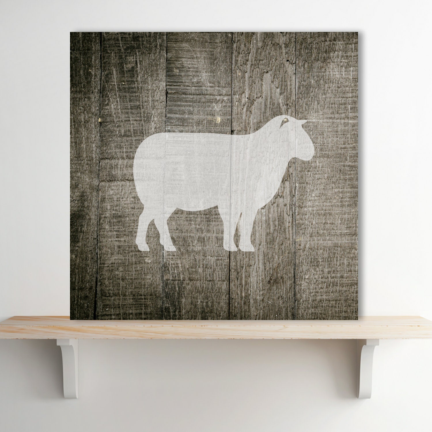 Sheep Stencil Plastic Mylar Stencil for Painting Walls | Etsy