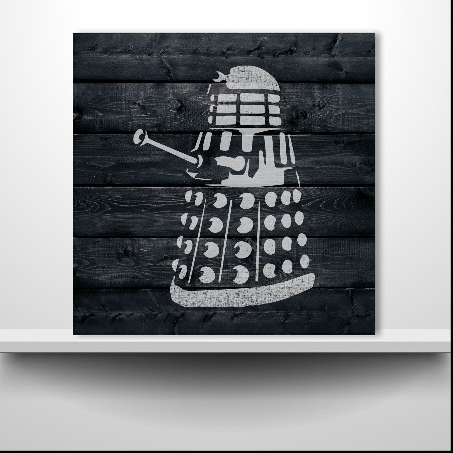 Dalek Doctor Who Stencil Plastic Mylar Stencil for Painting - Etsy