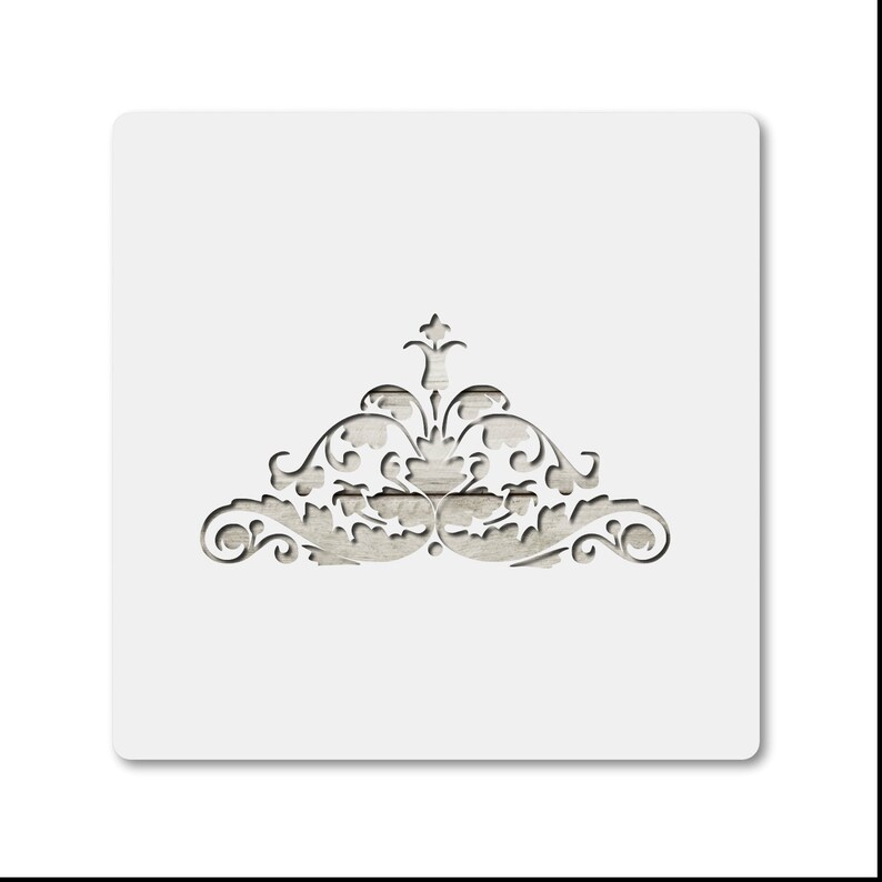 Art Deco Design Pattern Stencil Plastic Mylar Stencil for | Etsy