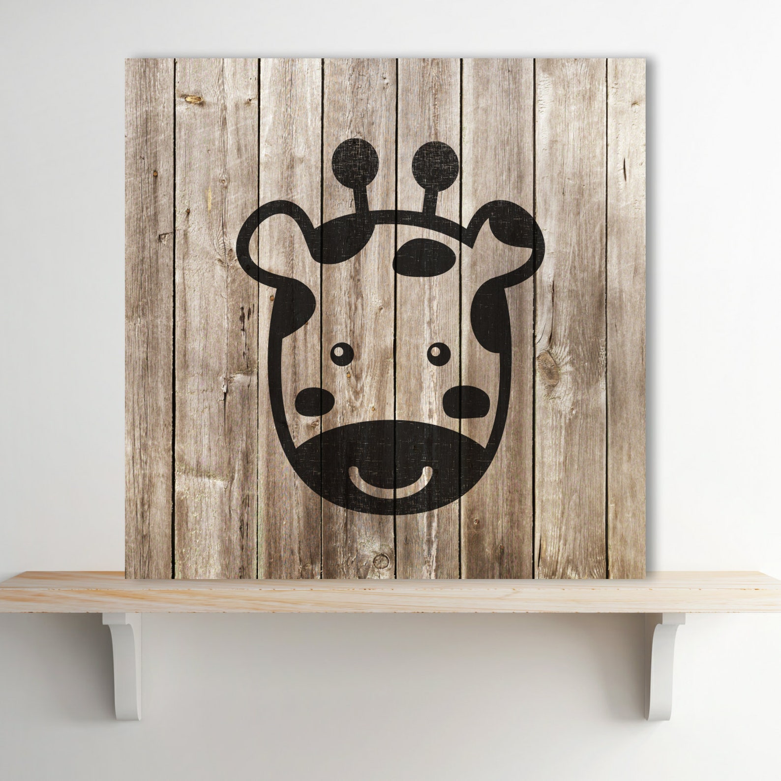 Giraffe Head Stencil Plastic Mylar Stencil for Painting - Etsy