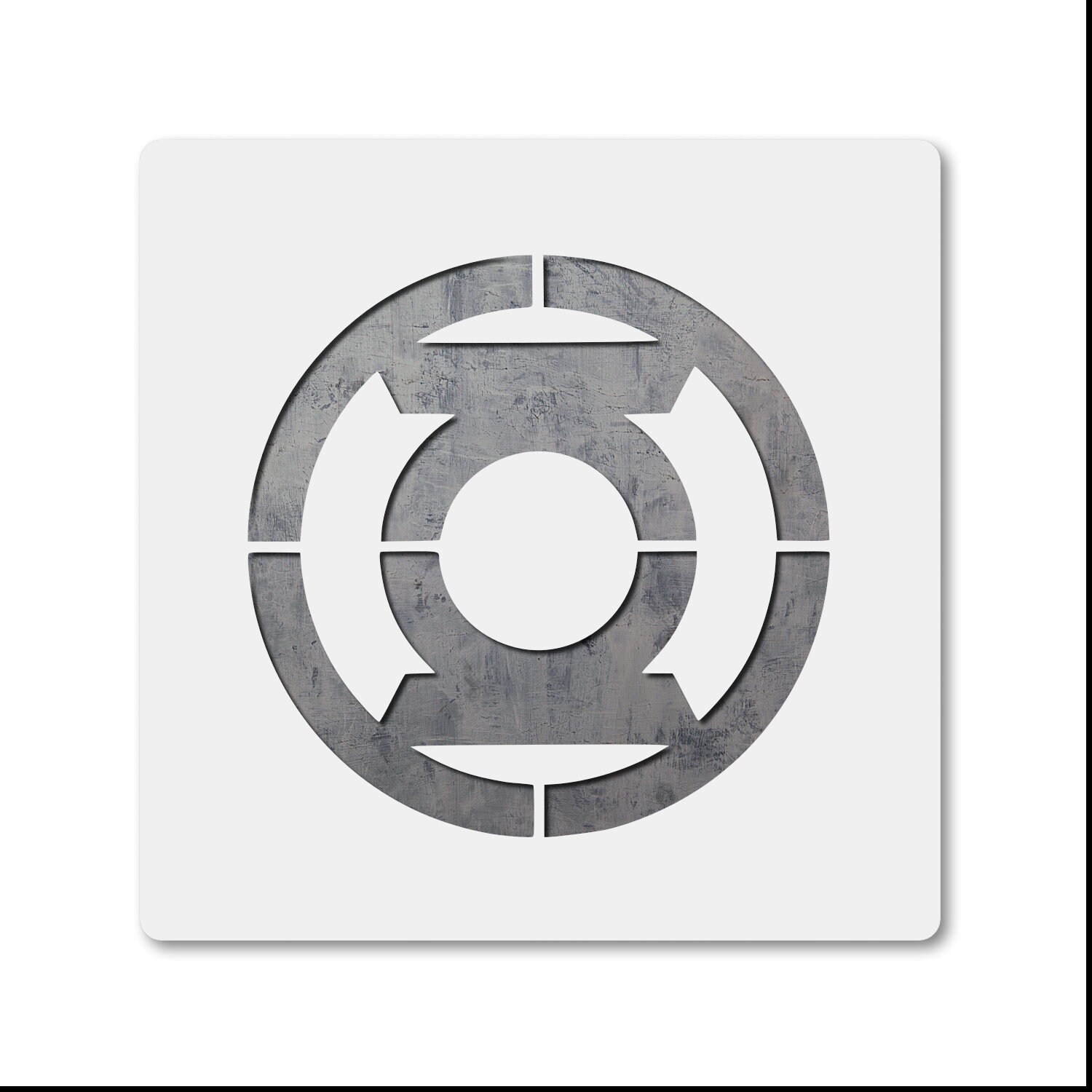 Dc Logo Stencil