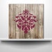 Damascus Lace Damasc, Stencil Plastic Mylar Stencil for Painting, Walls ...