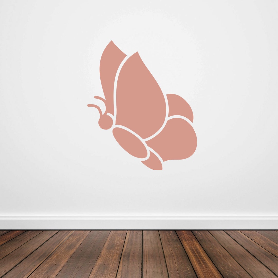 Butterfly, Stencil Plastic Mylar Stencil for Painting, Walls, Crafts ...