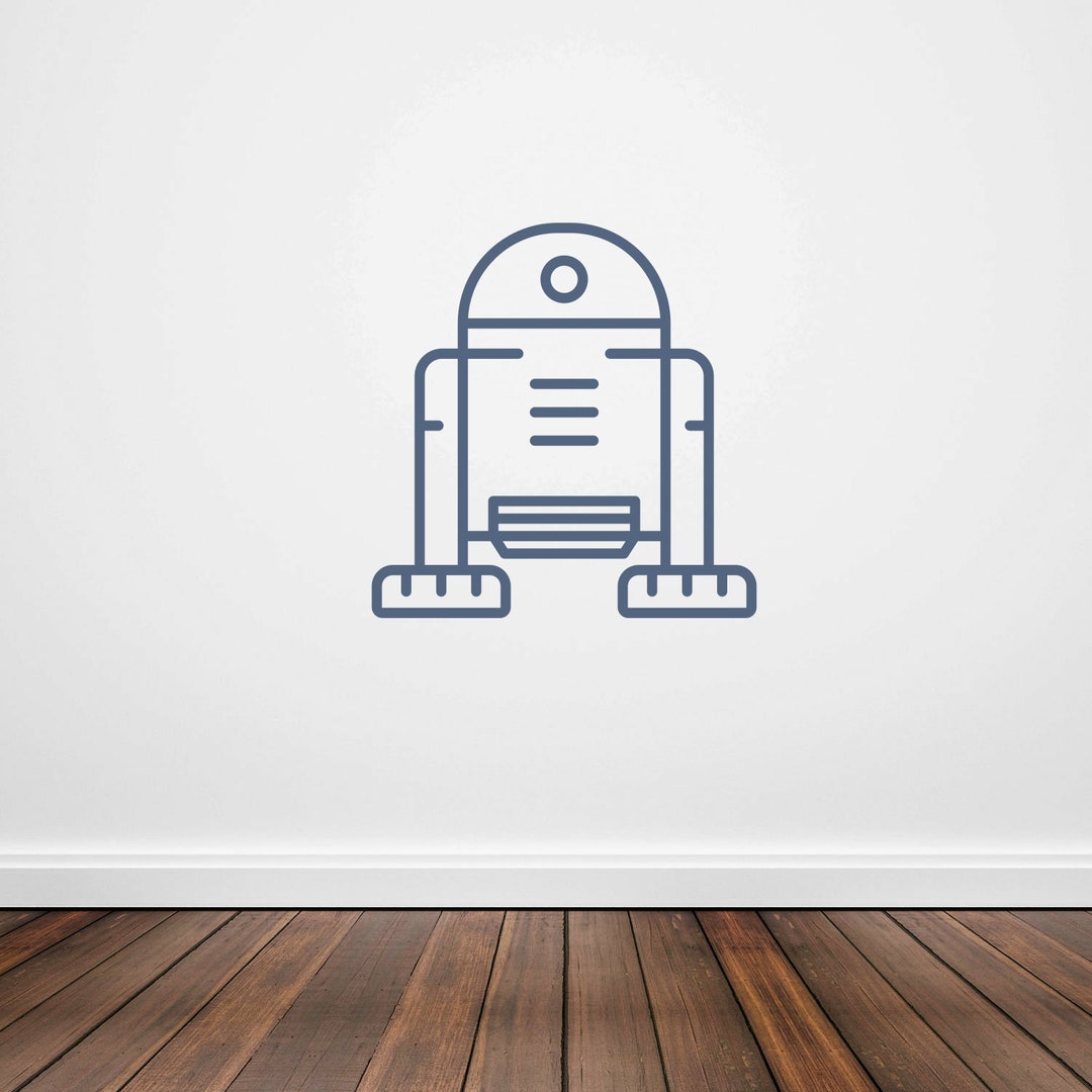 Robot, Stencil Plastic Mylar Stencil for Painting, Walls, Crafts, Signs ...