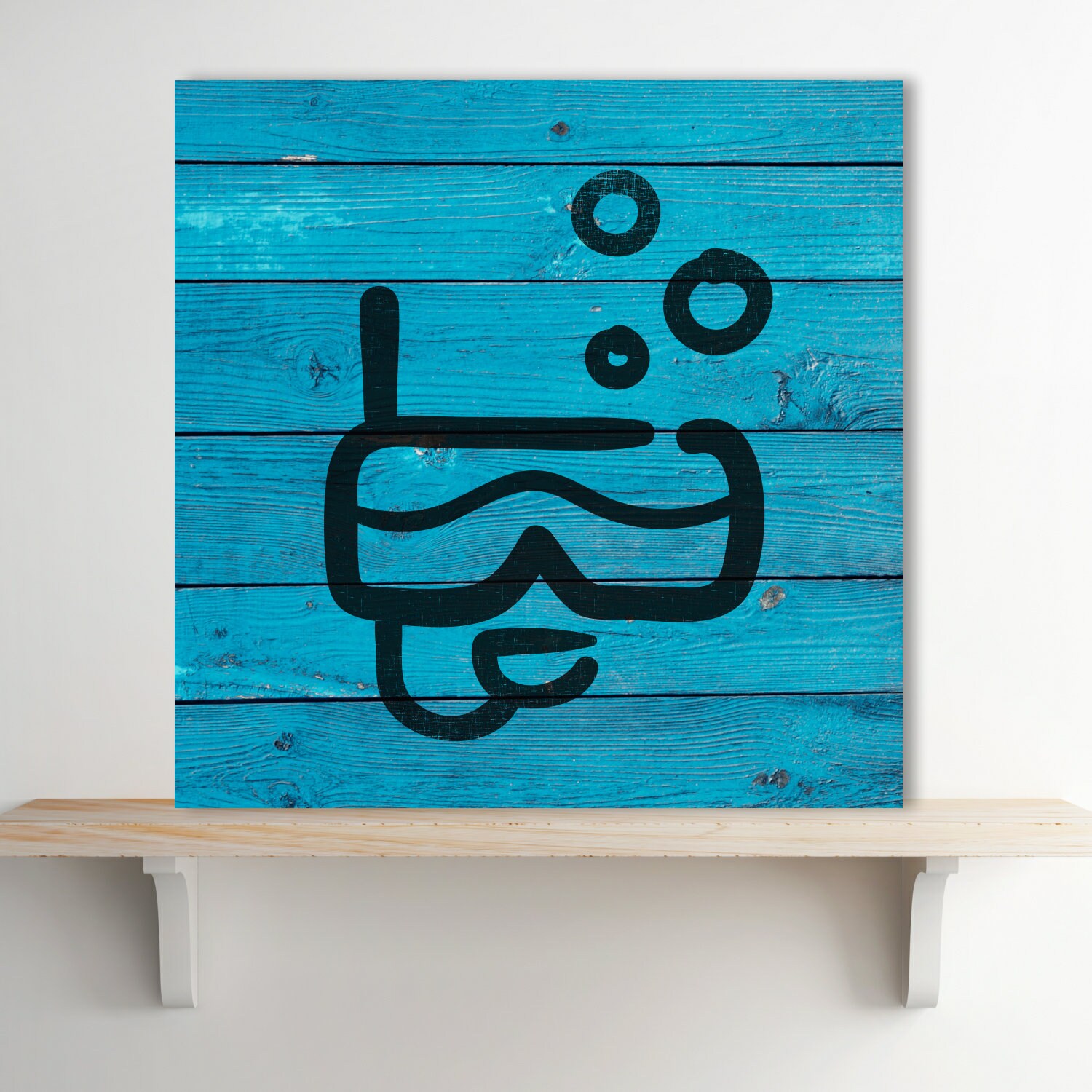 Diving Mask Stencil Plastic Mylar Stencil for Painting - Etsy